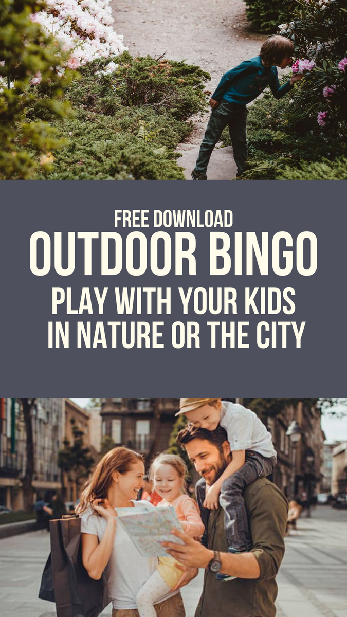 Nature & Urban Bingo Printable Game Board – City Quest Australia